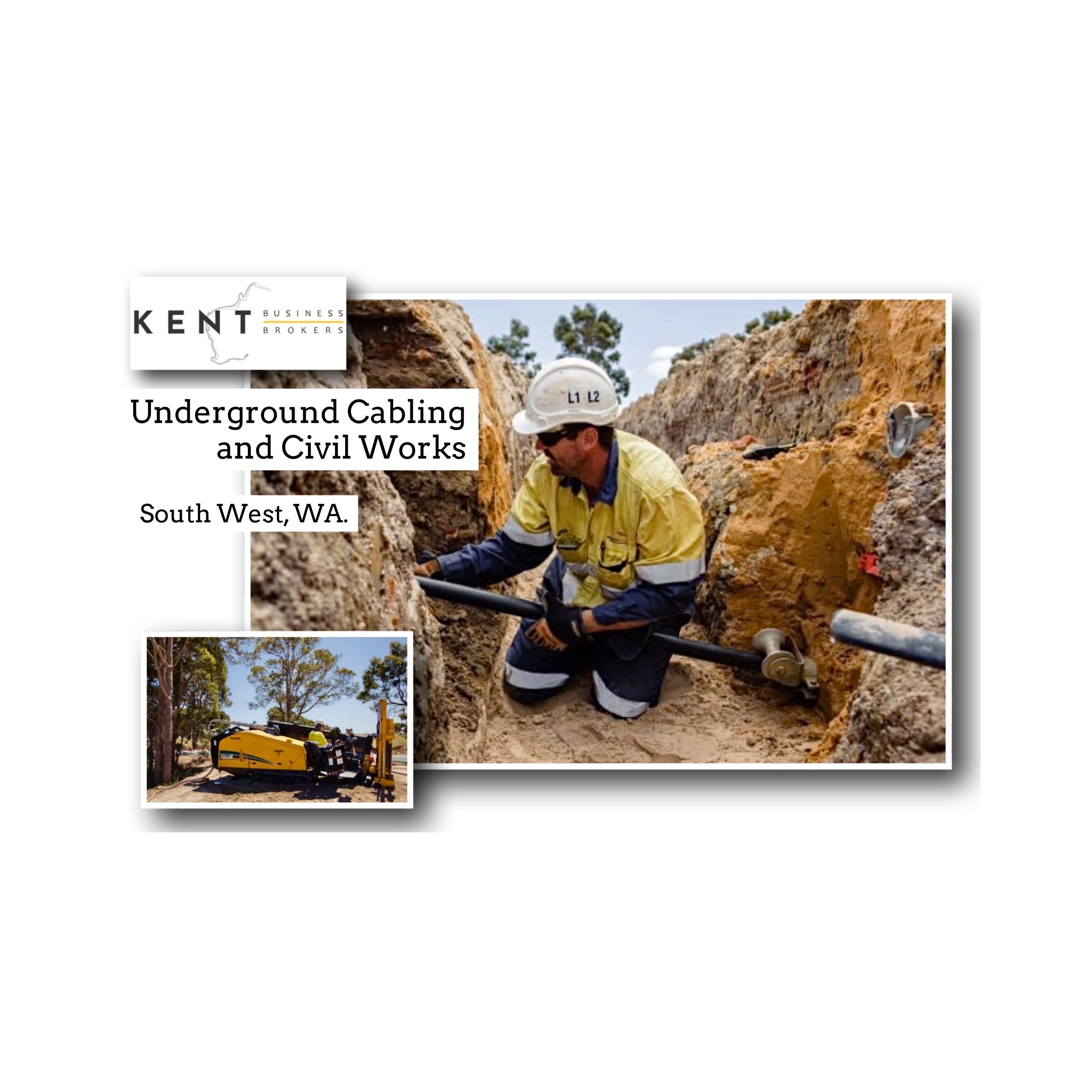 Underground Cabling and Civil Works, South West, WA. – Kent Business ...